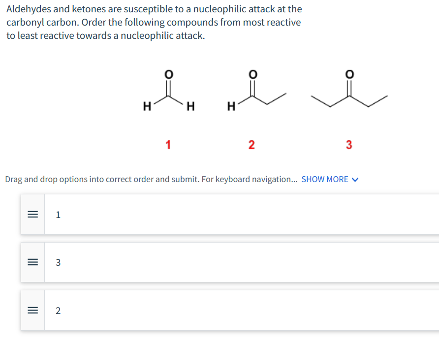 Solved Rank The Following Compounds In Terms Of Increasing