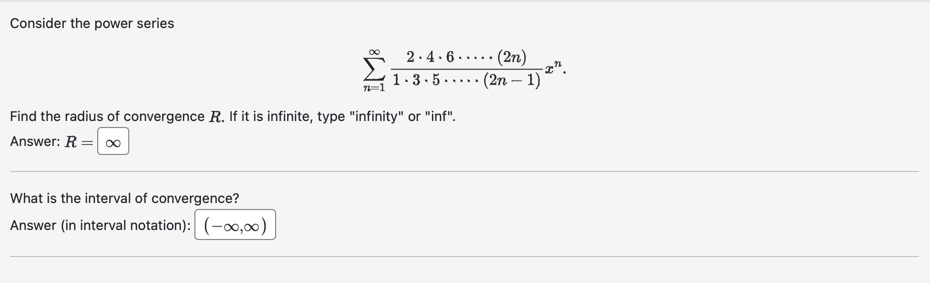 Solved Suppose that ∑n=0∞cnxn converges when x=−3 and | Chegg.com