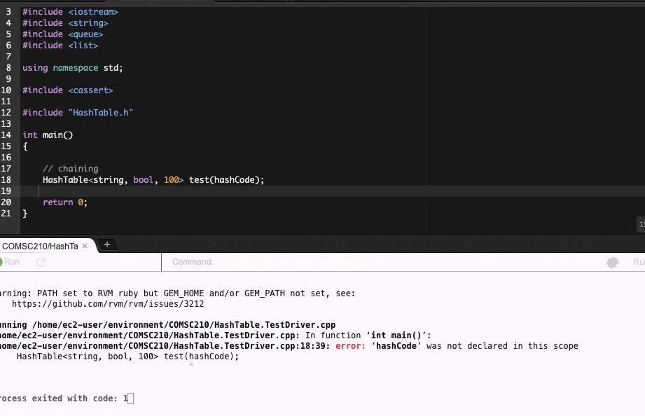 Solved I'd like to use hash table but how can we declare | Chegg.com