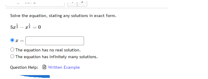 Solved Solve the equation, stating any solutions in exact | Chegg.com