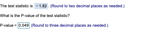 Solved what is the P-value corresponding to negative | Chegg.com