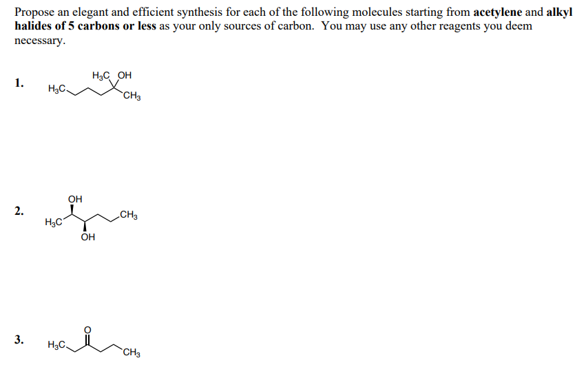 Solved Propose an elegant and efficient synthesis for each | Chegg.com