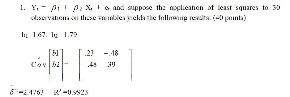a). Find the total variation, unexplained variation | Chegg.com