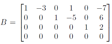 Solved Given is row equivalent to matrix A and given that | Chegg.com