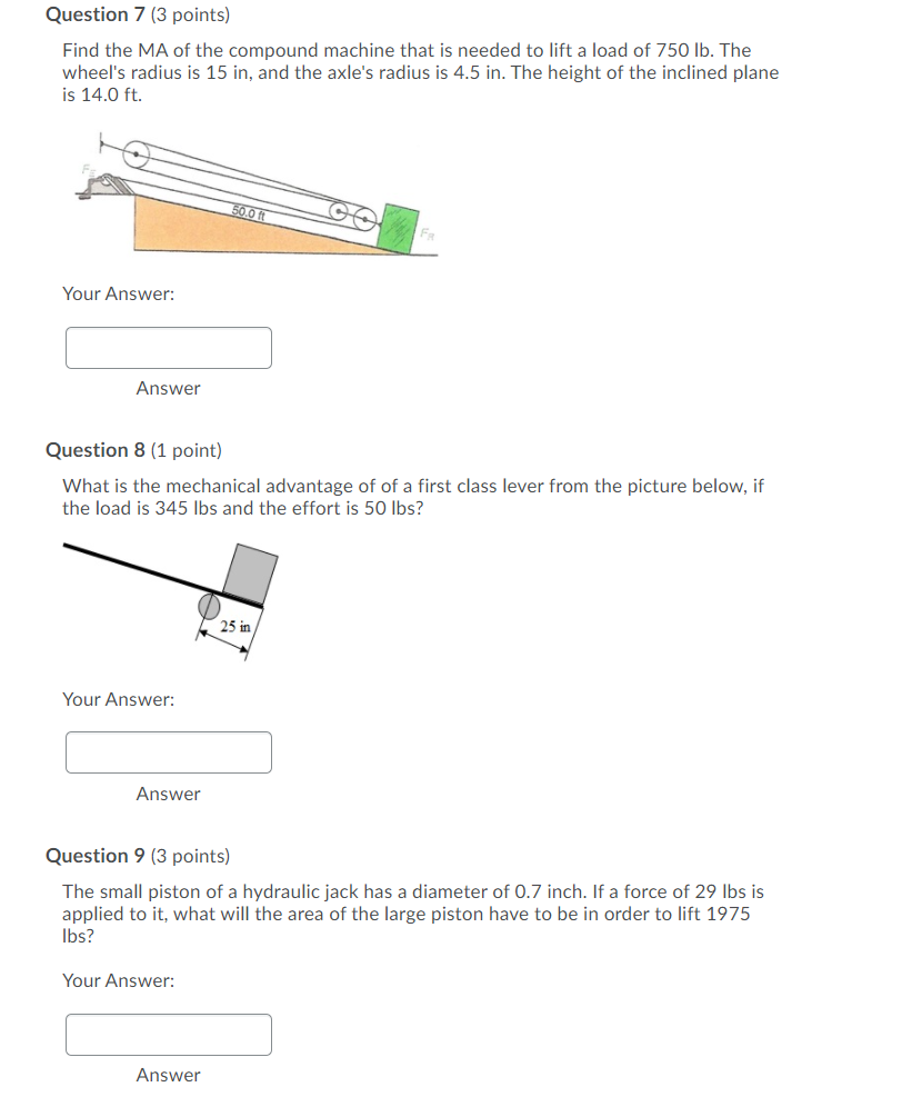 Solved Question 7 (3 points) Find the MA of the compound | Chegg.com
