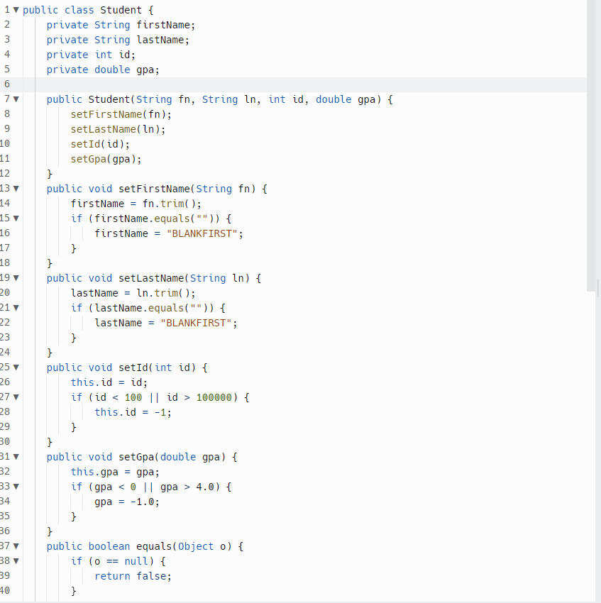 Solved Hi for this program I need help handling certain | Chegg.com