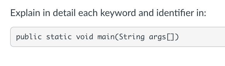 Solved Given The Following Variable Declarations Int I 