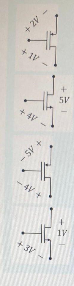 Solved Assuming Vtn = |Vtp| = 1V determine the region of | Chegg.com