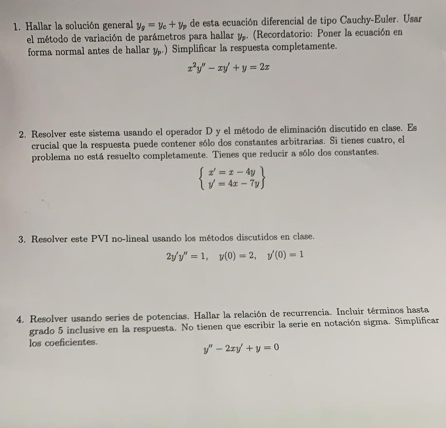 Solved 4 Solve Using Power Series Find The Recurrence