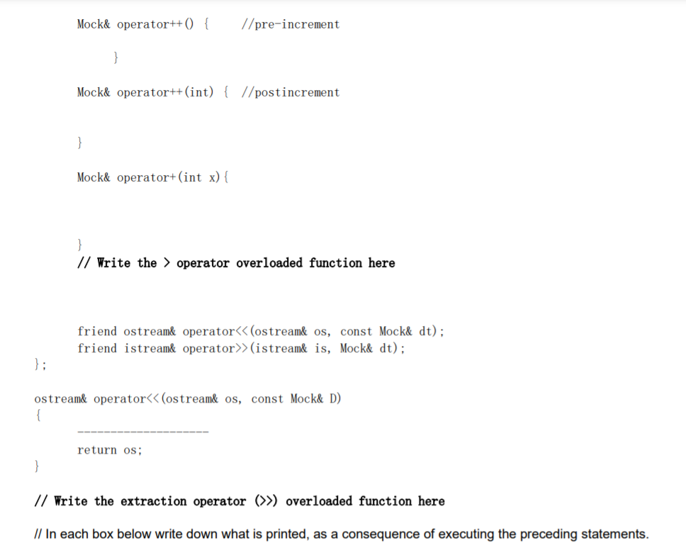 Solved Problem l: In the program below, the class --- with | Chegg.com