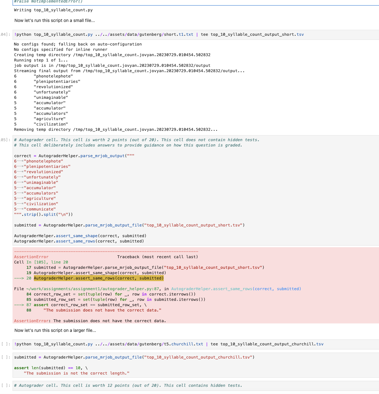 Solved Task: Write an MRJob script - Use the splitter() | Chegg.com