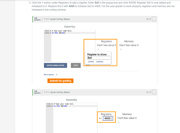 Solved 5.8 zyLab training: Basics This zyLab platform | Chegg.com