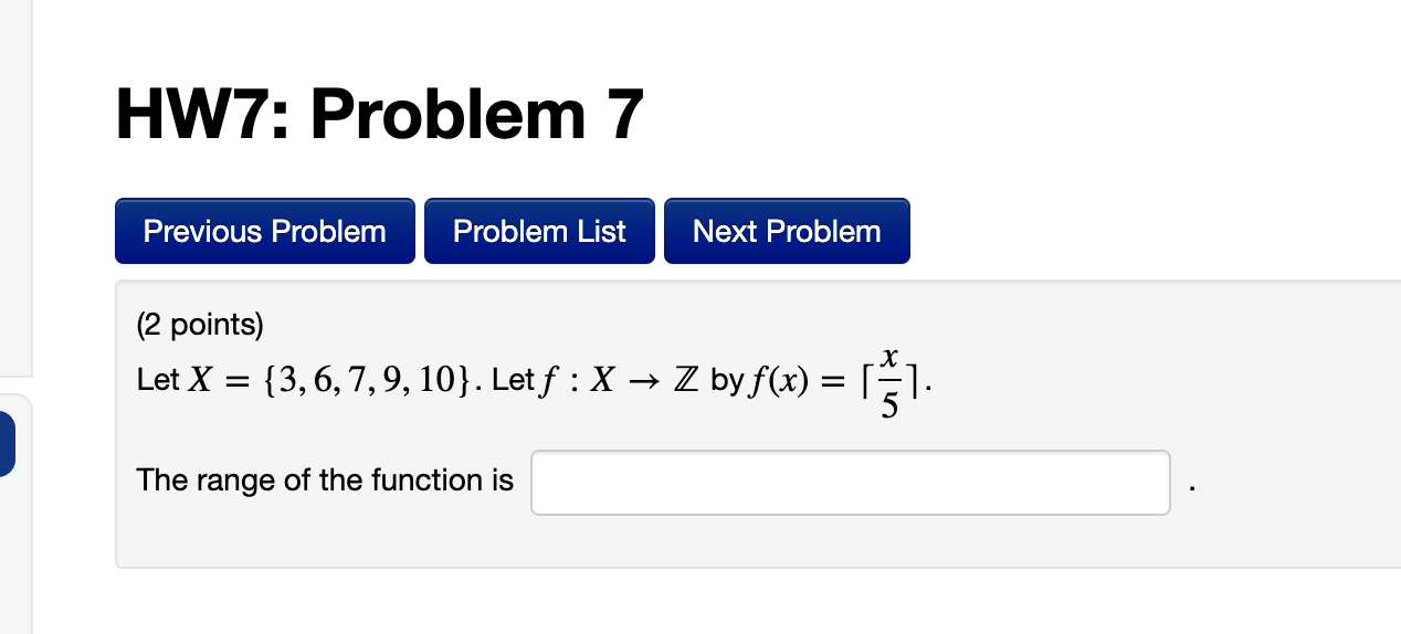 Solved HW7: Problem 7 Previous Problem Problem List Next | Chegg.com