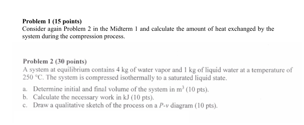 Solved Problem 1 (15 points) Consider again Problem 2 in the | Chegg.com
