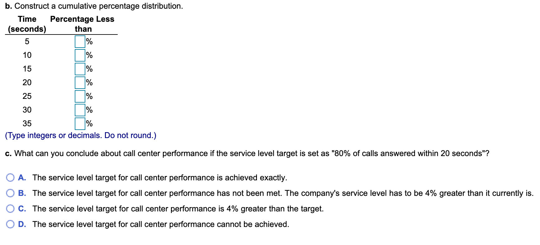 Solved Call centers today play an important role in managing | Chegg.com