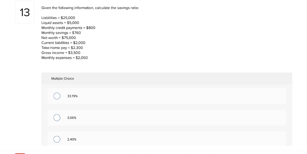Solved Given the following information, calculate the | Chegg.com