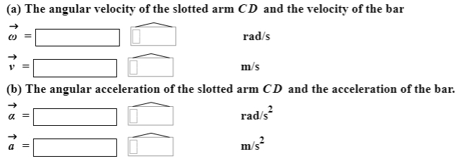 Solved AB disk bar The reciprocating rectilinear motion | Chegg.com