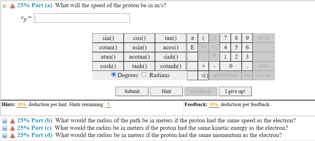 Solved (10\%) Problem 10: A proton moves in a circular path | Chegg.com Solved (10\%) Problem 10: A proton moves in a circular path | Chegg.com