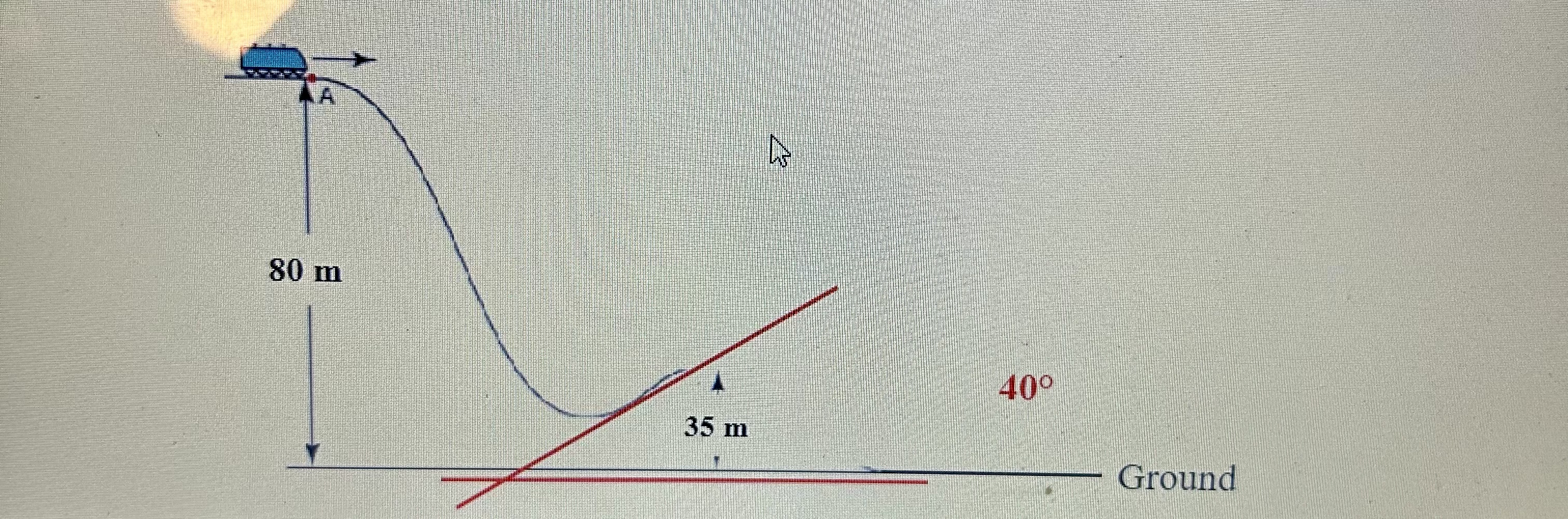 Solved a physics experiment involves the launching of a | Chegg.com