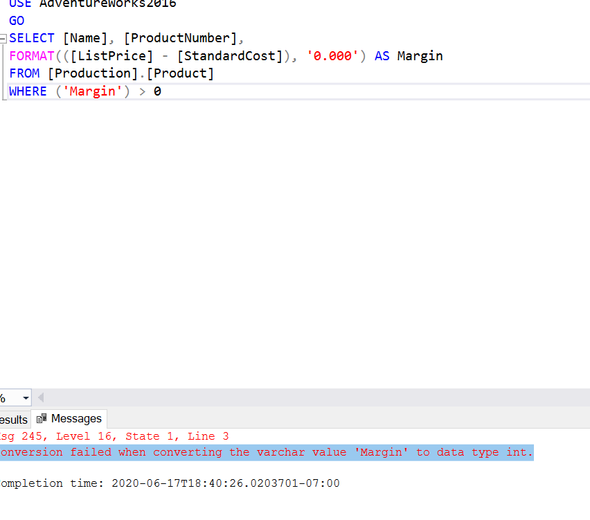 Solved USE Adventureworks 2016 GO SELECT [Name], | Chegg.com