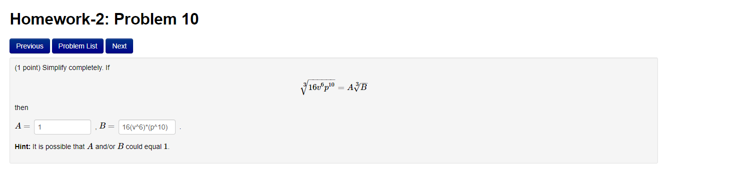 Solved Homework-2: Problem 10 Previous Problem List Next (1 | Chegg.com