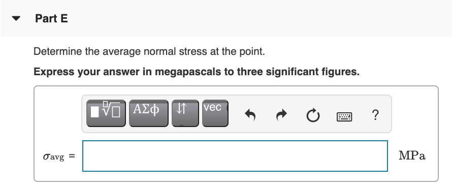 Solved 200 MPa 100 MPa 300 MPa Part B Specify the | Chegg.com