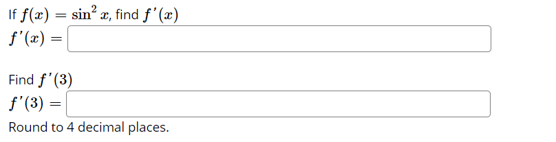 Solved = If f(x) 5x(sin x + cos x), find f'(x) = 5x(cos( x - | Chegg.com