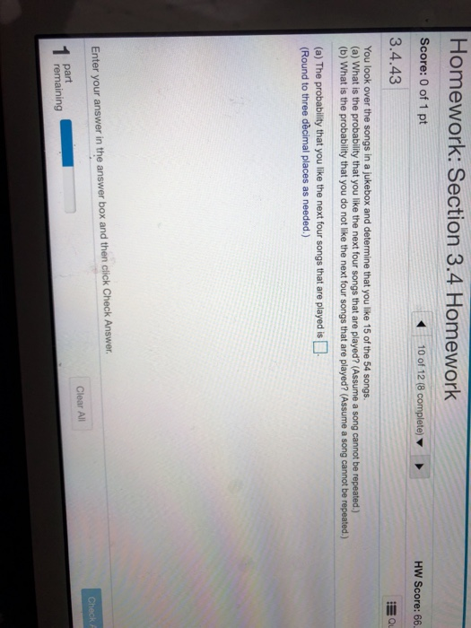 Solved Homework Section 3 4 Homework Score 0 Of 1 Pt
