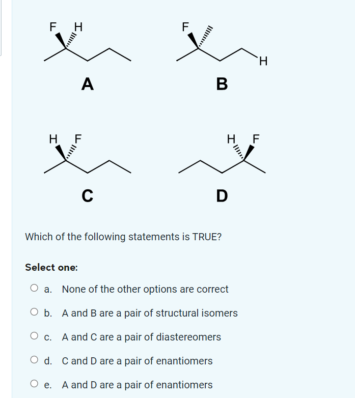 Solved Which of the following statements is TRUE? Select | Chegg.com
