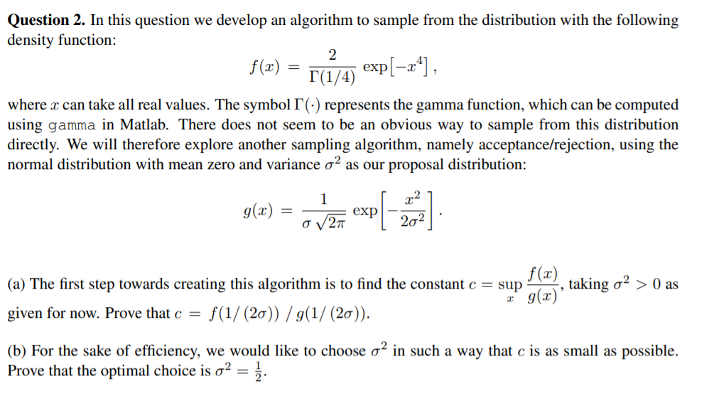 Solved Question 2. In this question we develop an algorithm | Chegg.com