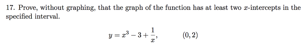 Solved 17. Prove, without graphing, that the graph of the | Chegg.com