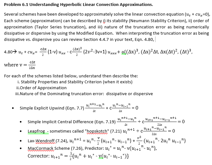 Solved Problem 6.1 Understanding Hyperbolic Linear | Chegg.com