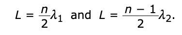 Solved Please solve for n by combining these two | Chegg.com