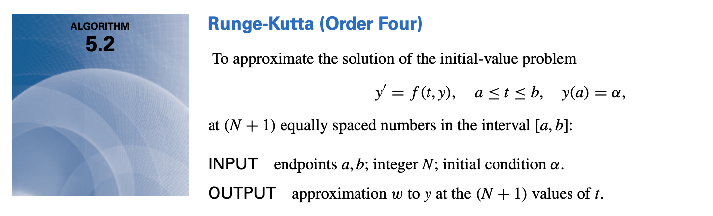 Solved Write Math Lab Code For The Runge Kutta Method Of 