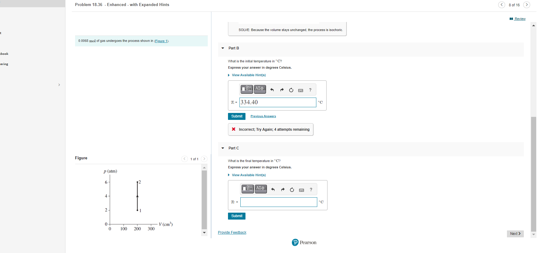 Solved Problem 18.36 - Enhanced - with Expanded Hints SOLVE: | Chegg.com