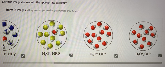Solved hi See Periodic Table See Hint Sort the images below | Chegg.com