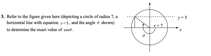Solved y = 5 3. Refer to the figure given here (depicting a | Chegg.com
