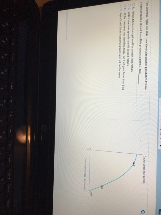 Solved Two countries, Alpha and Beta, have identical | Chegg.com