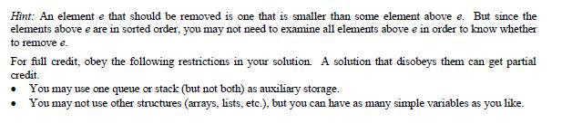 Solved Problem 2. Containers and iterators 1. Write a | Chegg.com