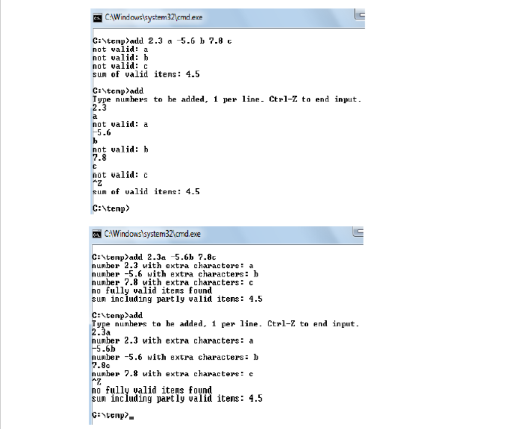 Solved Sample Program Runs DE C:\Windows\system32\cmd.exe | Chegg.com