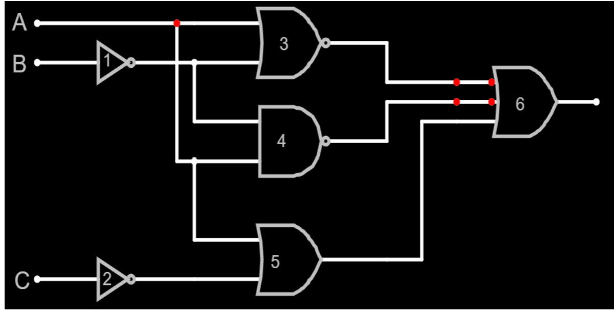Solved What is the output of all numbers 1,2,3,4,5,6 | Chegg.com