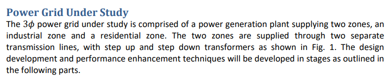 Solved (G)Power Grid Under Study The 3ϕ power grid under | Chegg.com