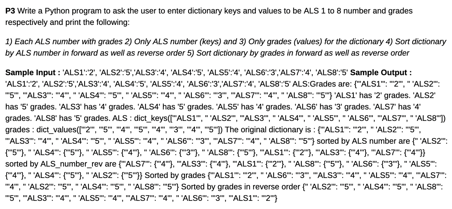 Solved P3 Write a Python program to ask the user to enter | Chegg.com
