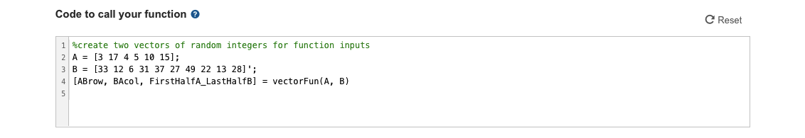 Solved Vector Creation (concatenation and transpose) My | Chegg.com