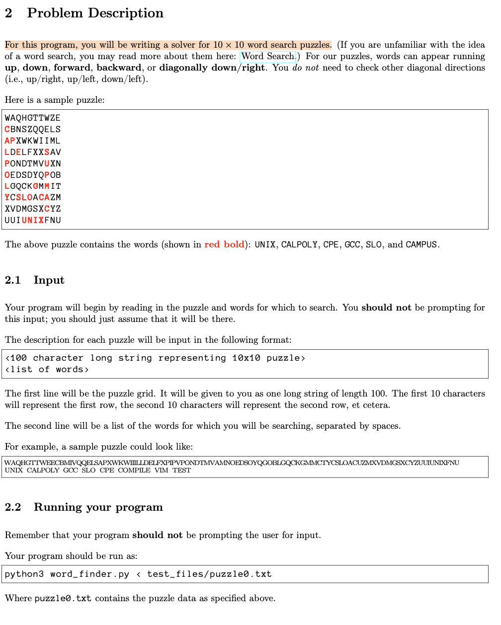 Solved I have a basic design for my program, but I need | Chegg.com