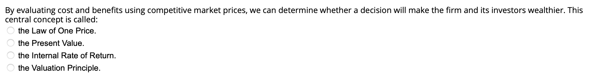 Solved By evaluating cost and benefits using competitive | Chegg.com