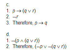Solved (4)2. Identify a single logical equivalence or rule | Chegg.com