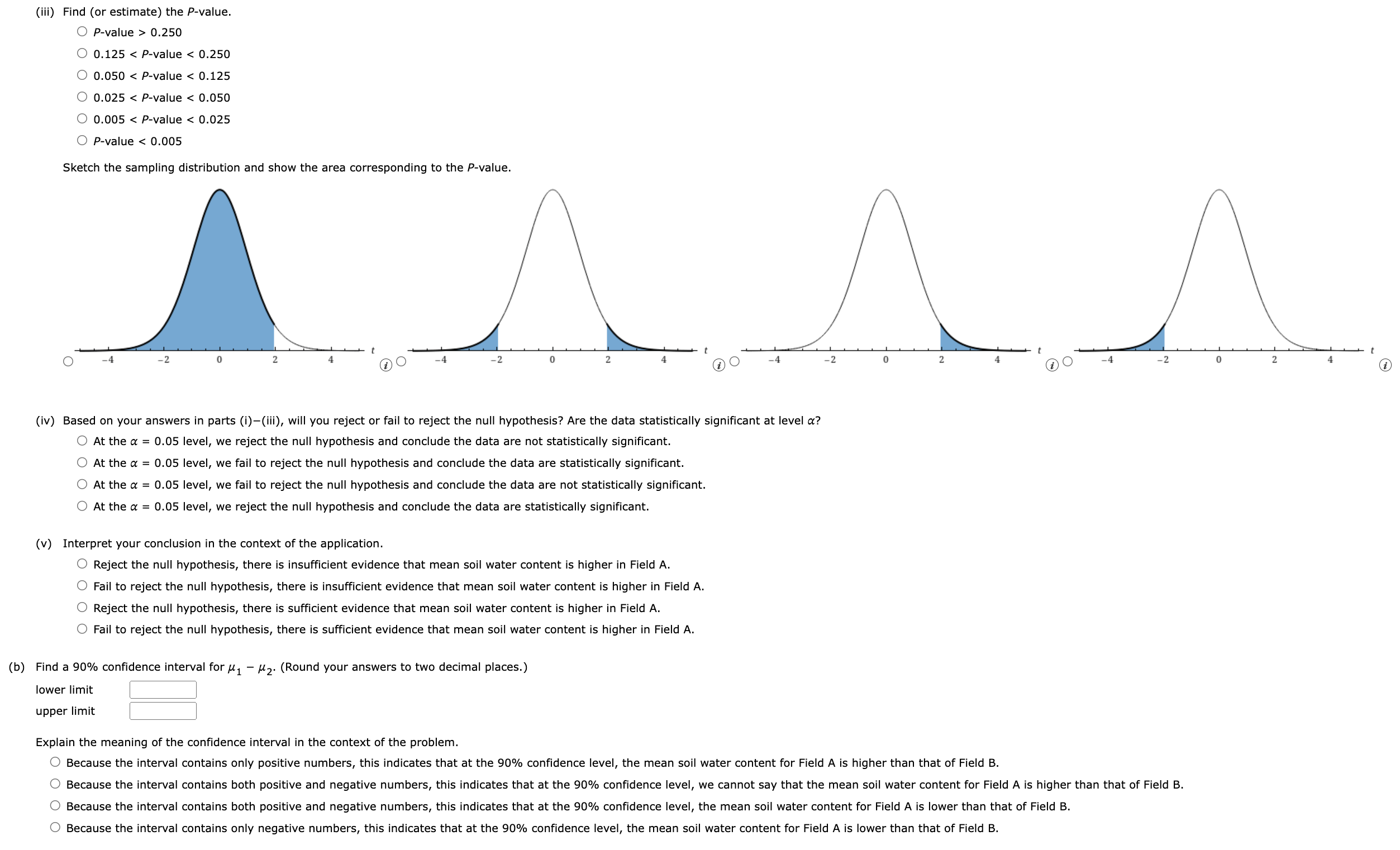 Solved Use a calculator to calculate xˉ1,s1,xˉ2, and s2. | Chegg.com