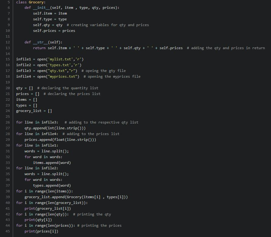 Modify the Python Program to make sure it does all | Chegg.com