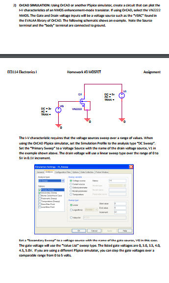2) OrCAD SIMULATIoN:usng OrCAD or another PSpice | Chegg.com